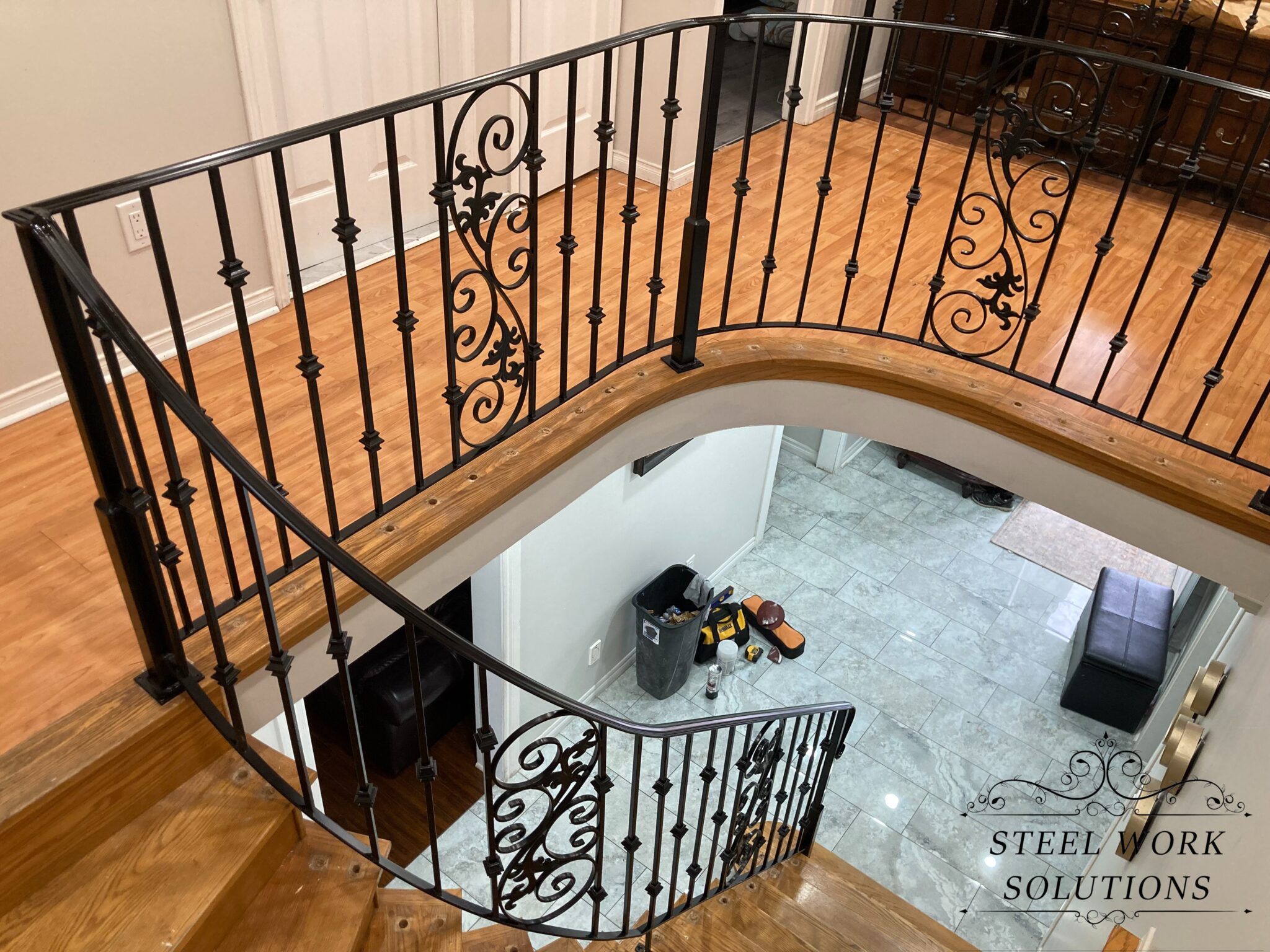 Indoor Railings - Steel Work Solutions