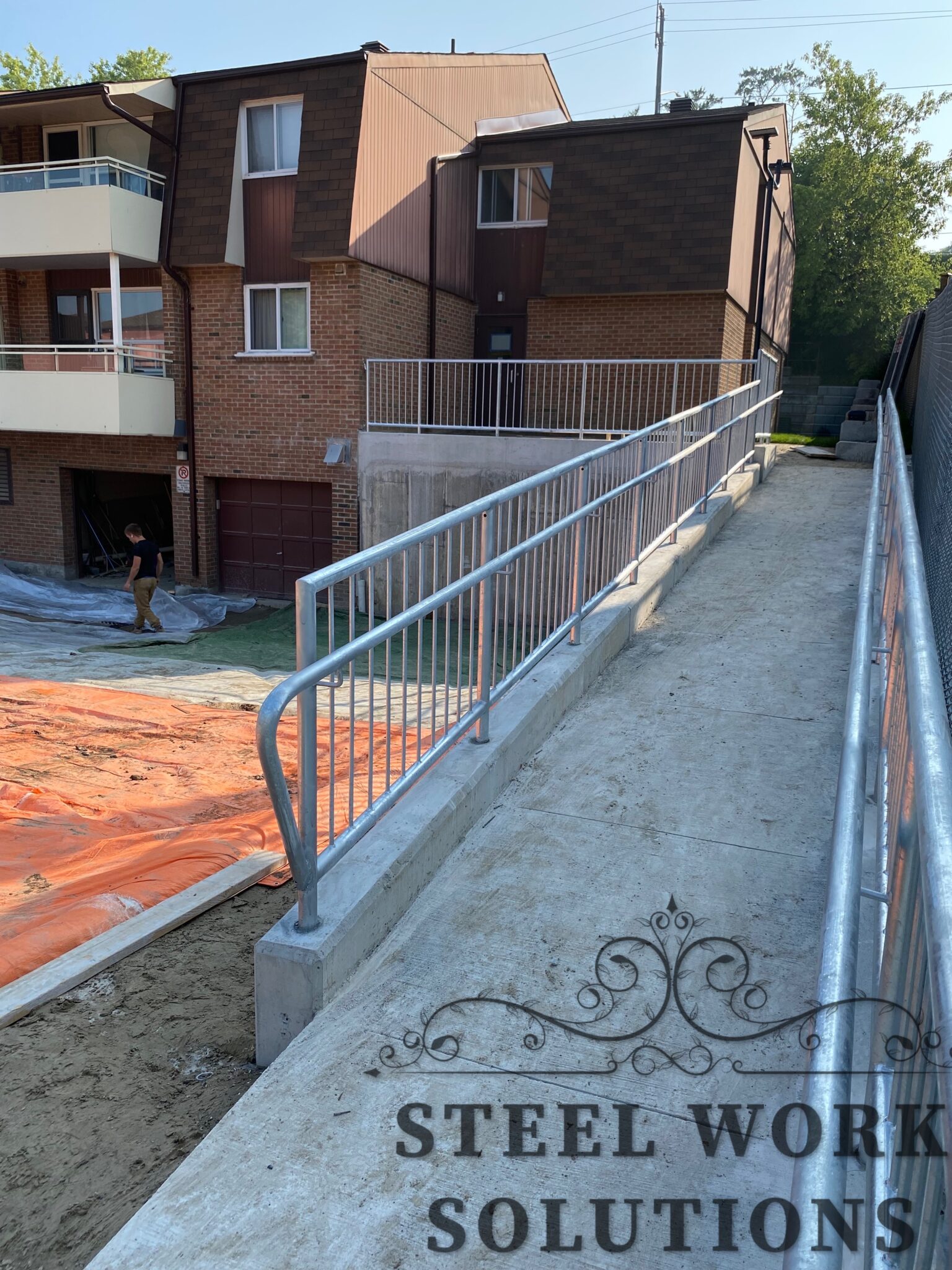 Ramp Guardrails - Steel Work Solutions