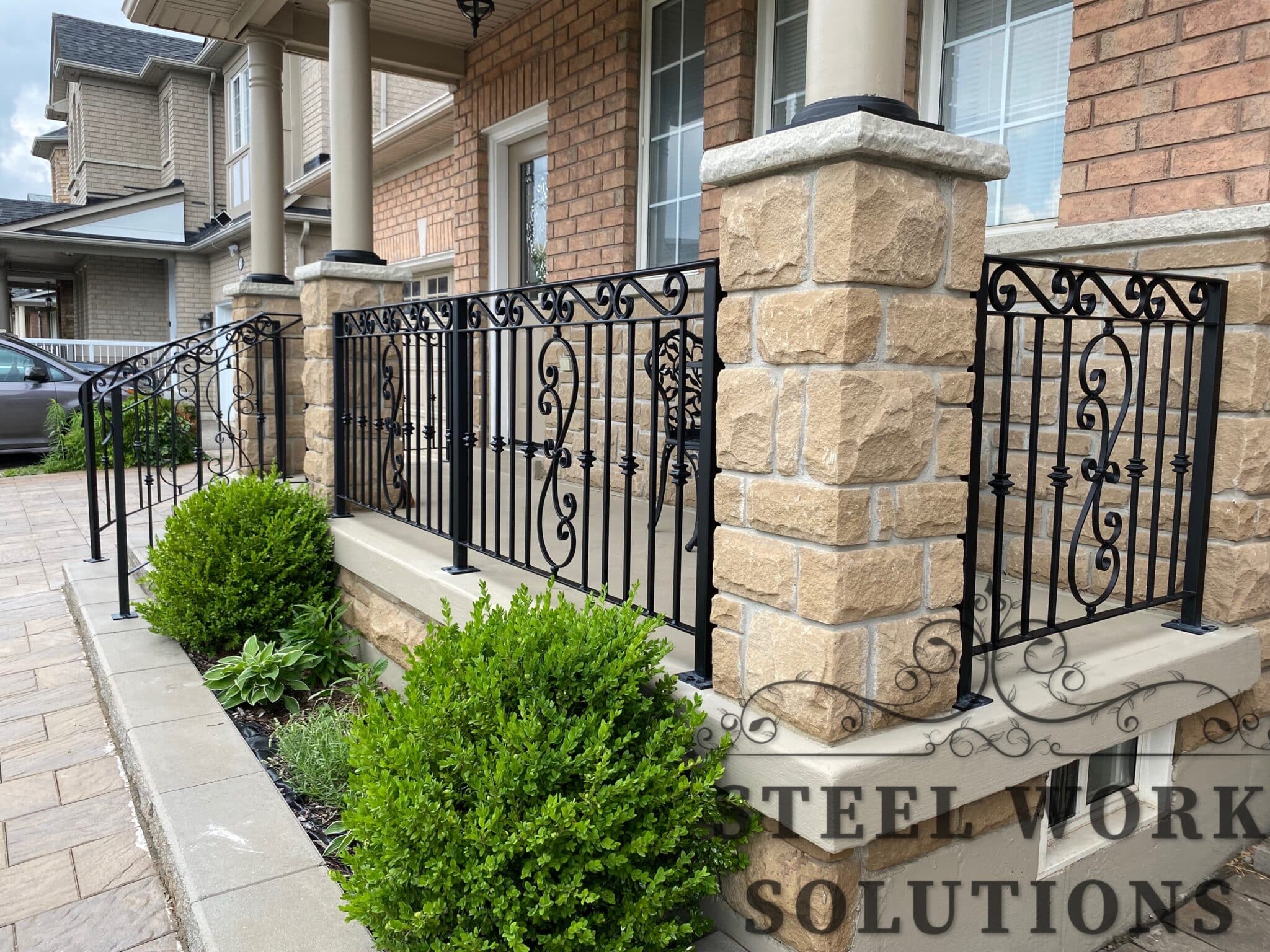 Porch Railings - Steel Work Solutions