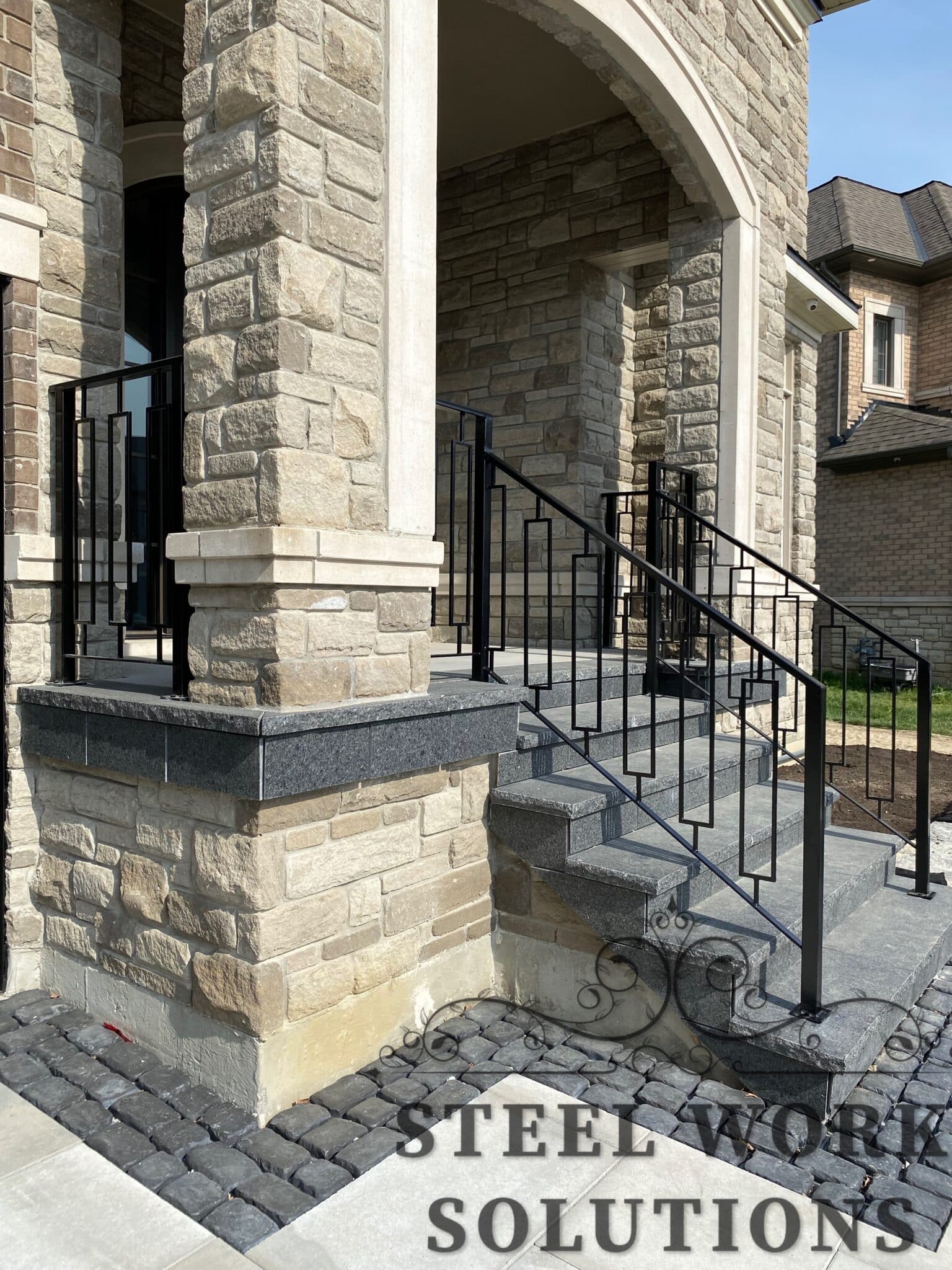 Porch Railings - Steel Work Solutions