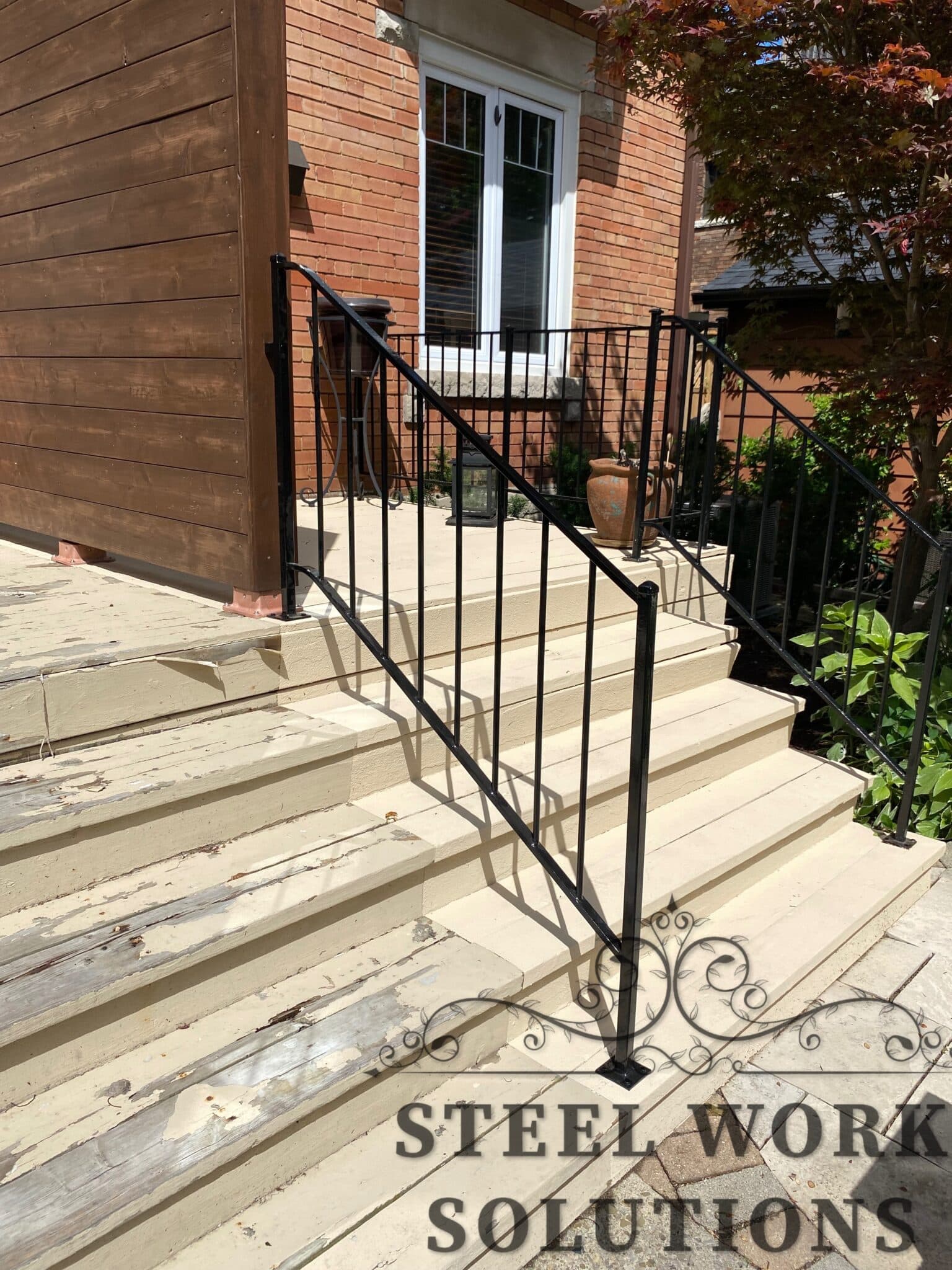 Porch Railings - Steel Work Solutions