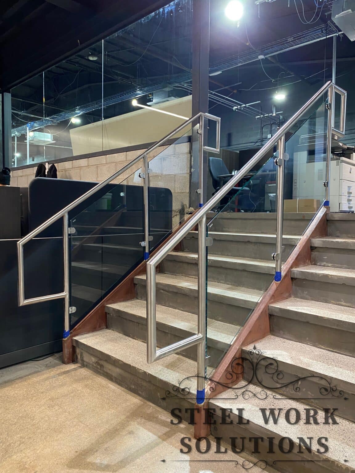 Indoor Railings - Steel Work Solutions