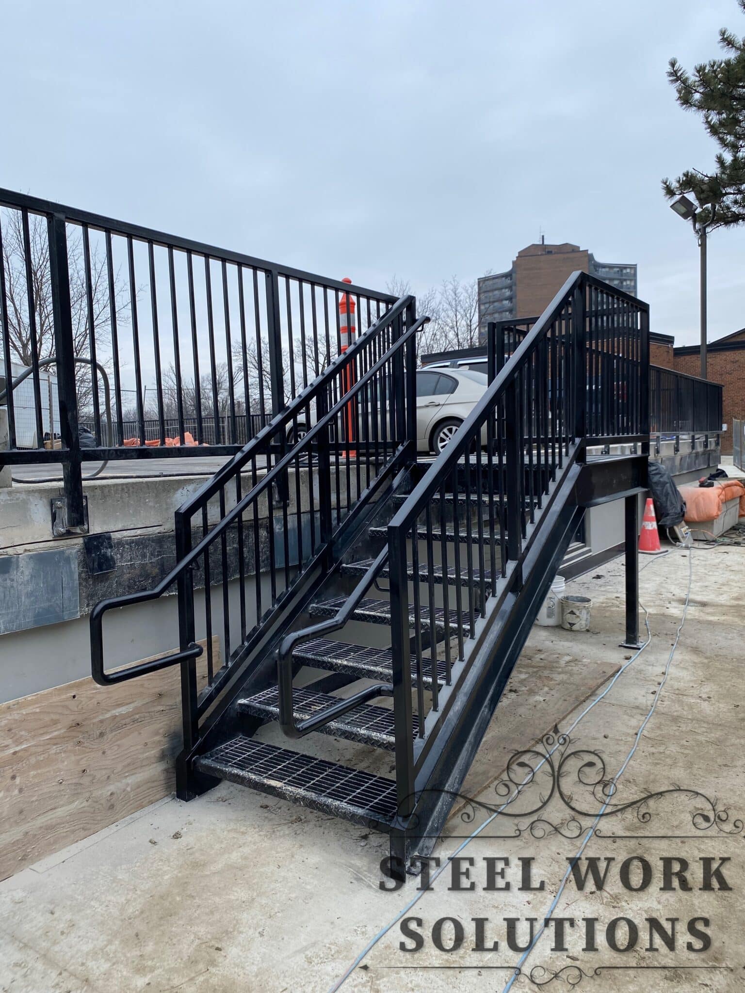 Platform Stairs - Steel Work Solutions