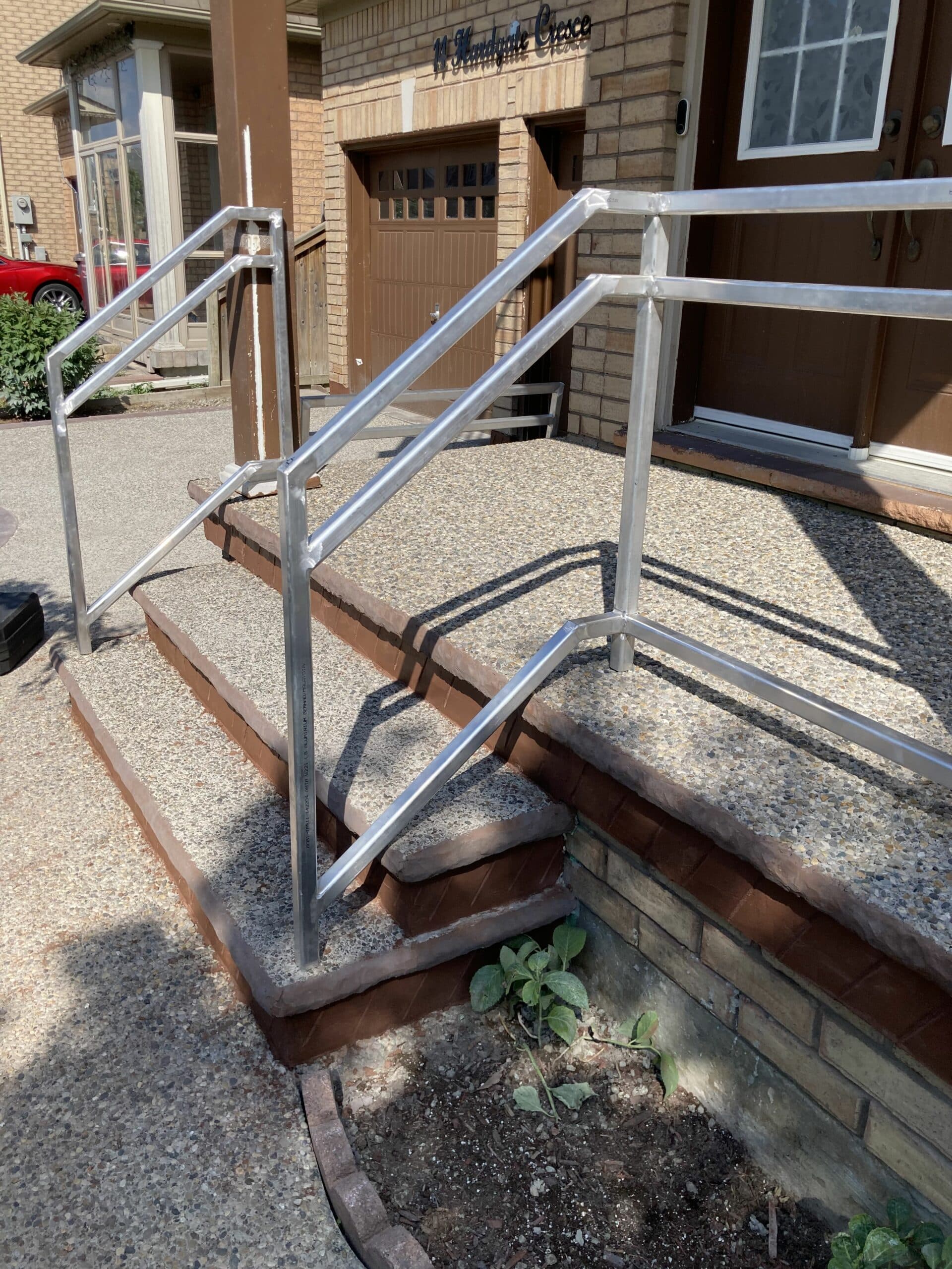 Custom Welded Aluminum Railings - Steel Work Solutions