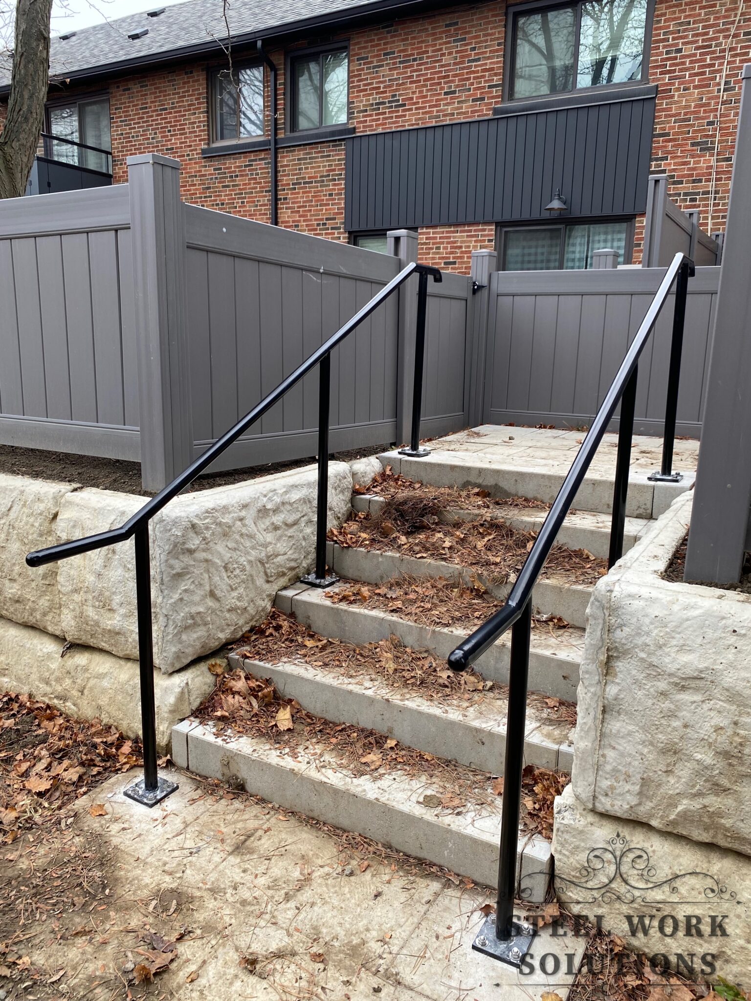 Porch Railings - Steel Work Solutions